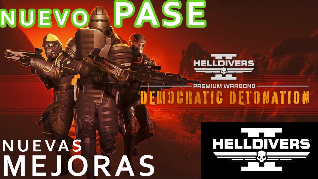 Helldivers 2 Nuevo pase (bono de guerra), nuevas mejoras - YouTube