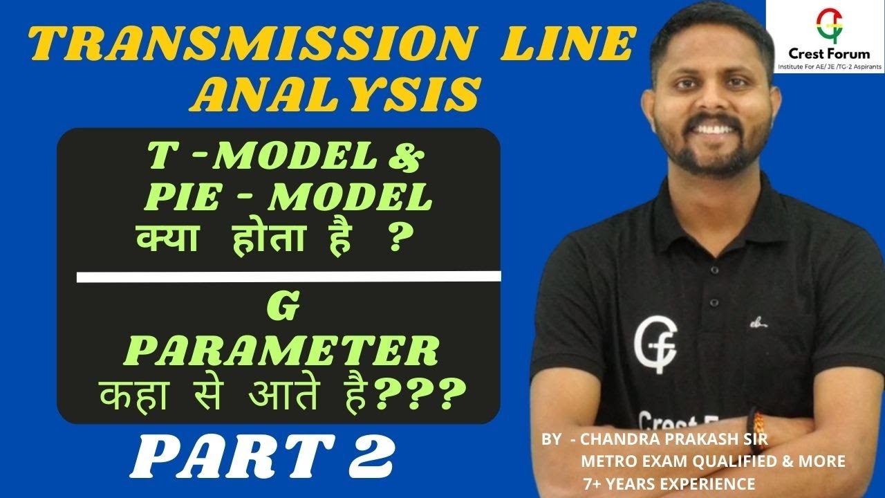 TRANSMISSION LINE ABCD PARAMETERS - PART 2 I R,L,C,G PARAMERTERS I PIE ...