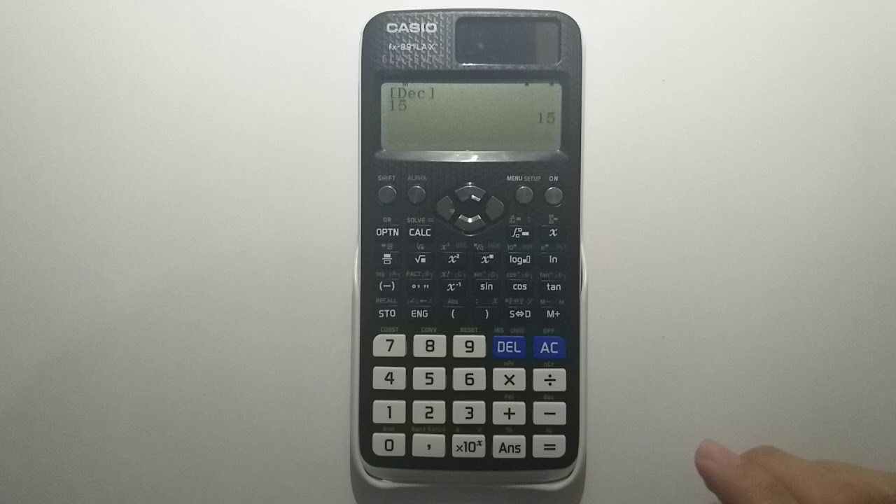 Casio Fx 991 LAX Converter Bin rio Decimal Hexadecimal Octal YouTube casio-fx-991-lax-converter-bin-rio-decimal-hexadecimal-octal-youtube