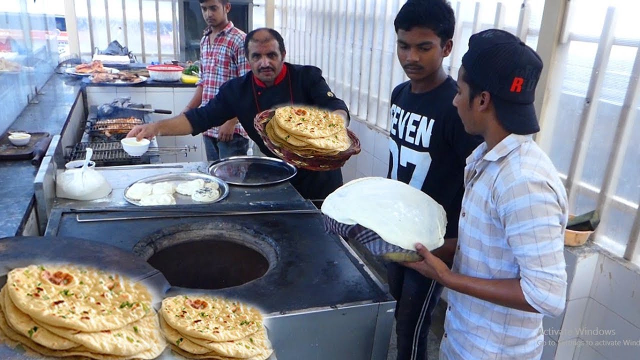Arabian Naan Roti | آكلات الشارع العربي | Arabian StreetFood | Street ...