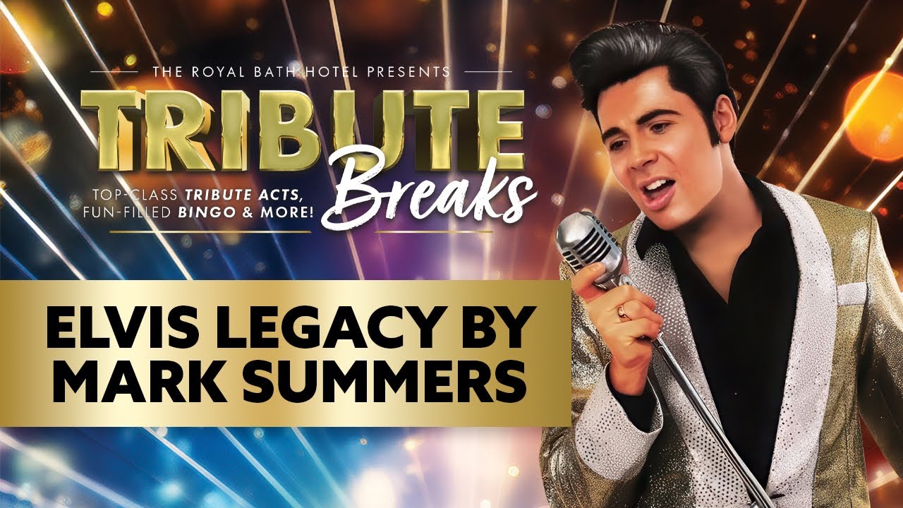 Mark Summers as Elvis | Royal Bath Hotel Tribute Breaks - YouTube