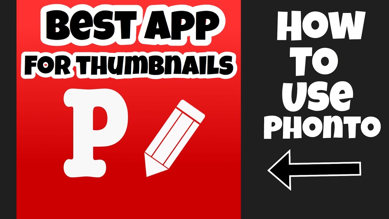 BEST APP FOR THUMBNAILS | FREE | 2017 - YouTube