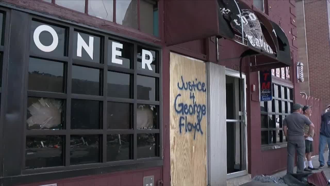 Business Owners Left To Clean Up After Demonstrations Turn Destructive ...