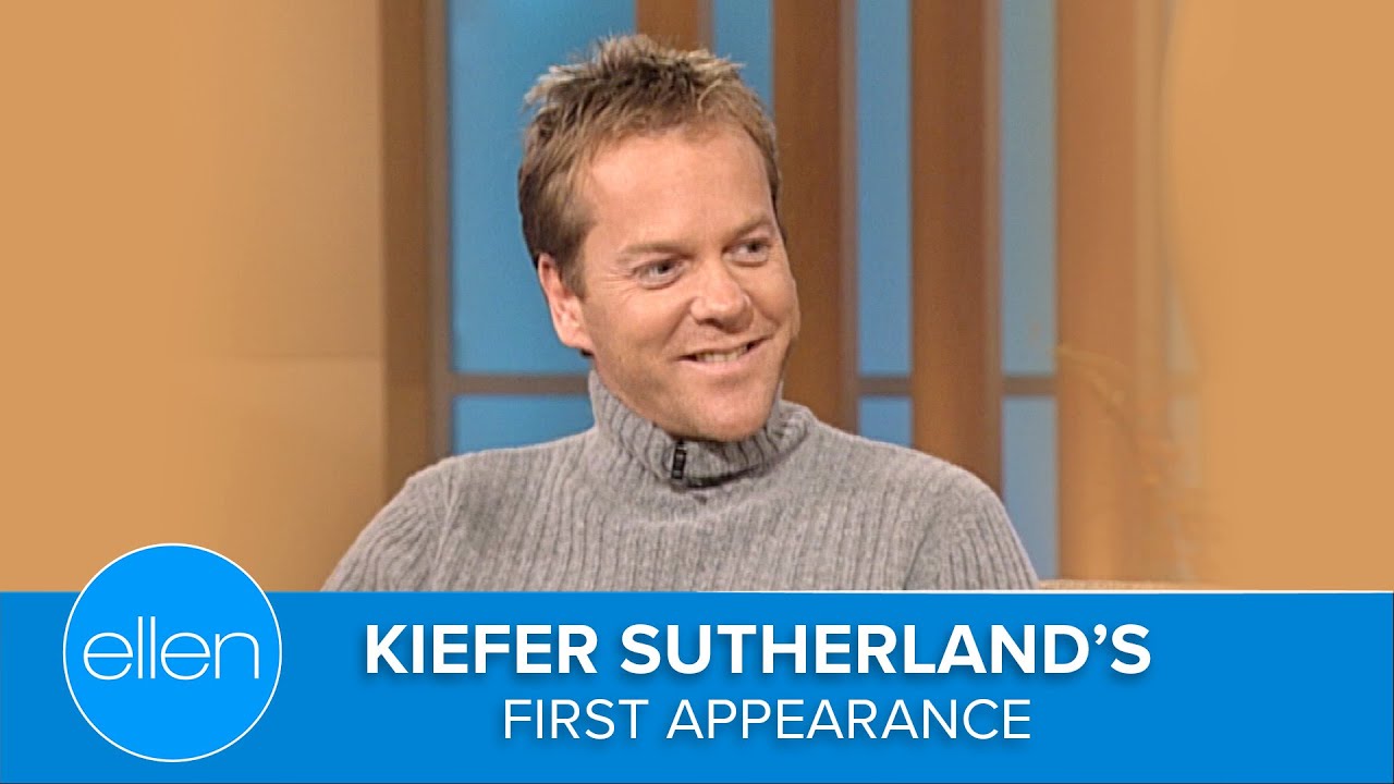 Kiefer Sutherland’s First Appearance on ‘Ellen’ - YouTube