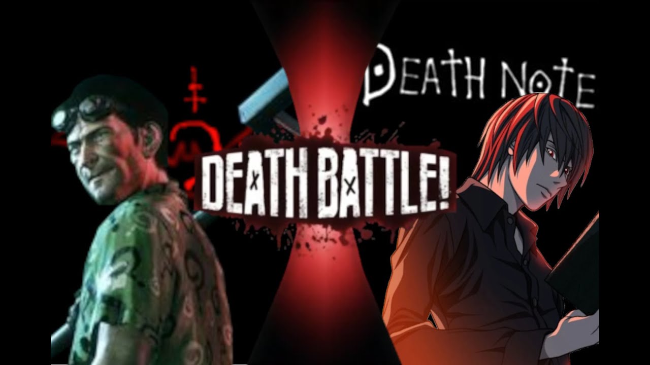 My Ideal Death Battle Trailers: S2 Ep2: The Riddler vs Light Yagami (DC ...