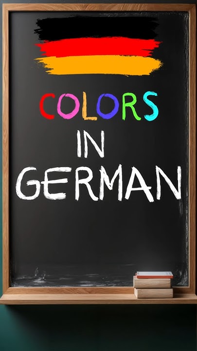 Learn 10 Colors in German | Colors / Colours in German | Farben auf ...