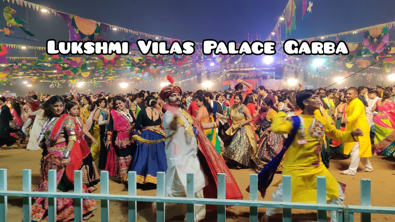 Lukshmi Vilas Palace Heritage Garba 2024 | LVP GARBA - YouTube