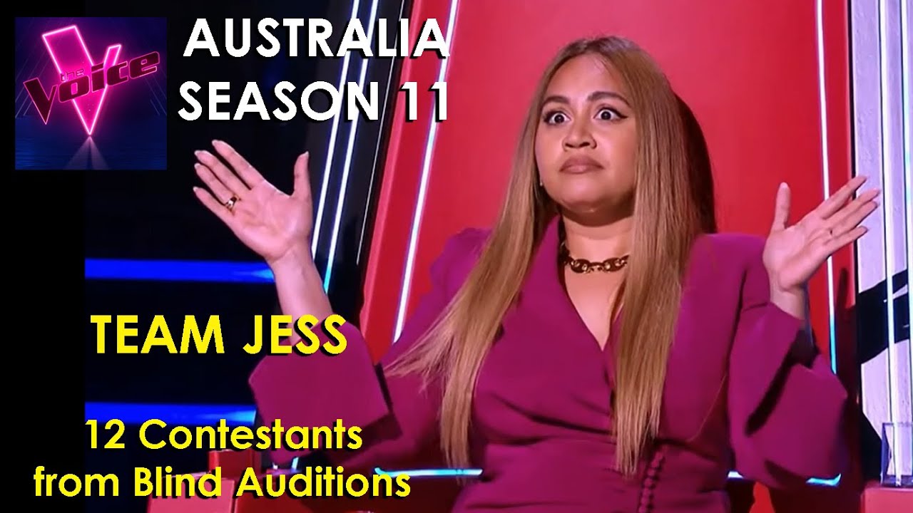 The Voice Australia Season 11-Team Jess Blind Auditions Recap - YouTube