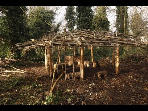 How to build a Celtic style roundhouse - YouTube
