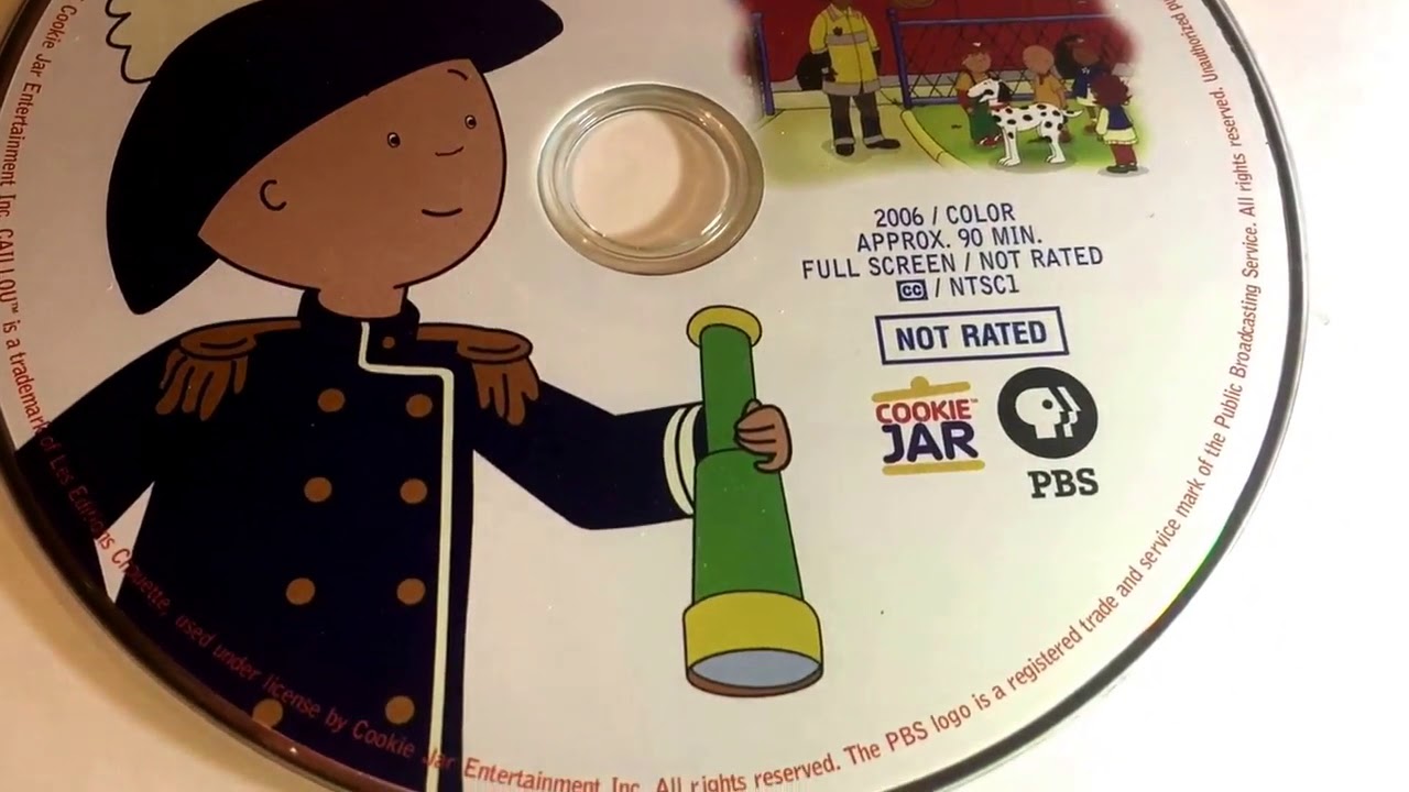 Caillou The Everyday Hero Video / PBS Kids Cartoon / DVD Movie ...