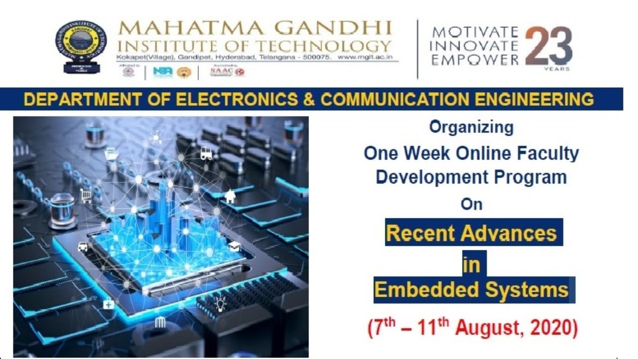 MGIT-ECE-Embedded Systems_FDP Day-5 - YouTube