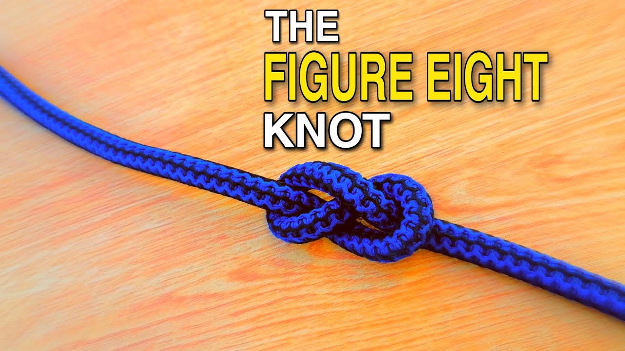 Figure Eight Knot | How To Tie Figure Eight Knot | MHK Satisfying DIY # ...