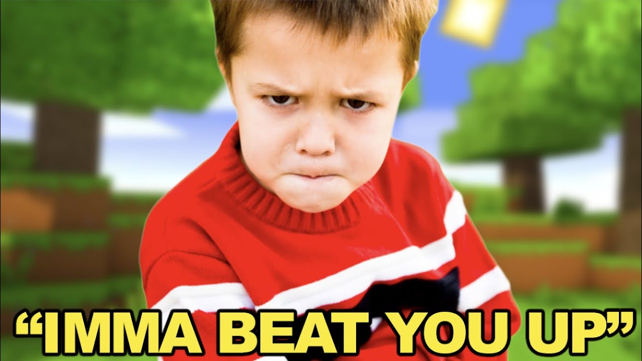 Minecraft Kid has a CRAZY Meltdown... - YouTube