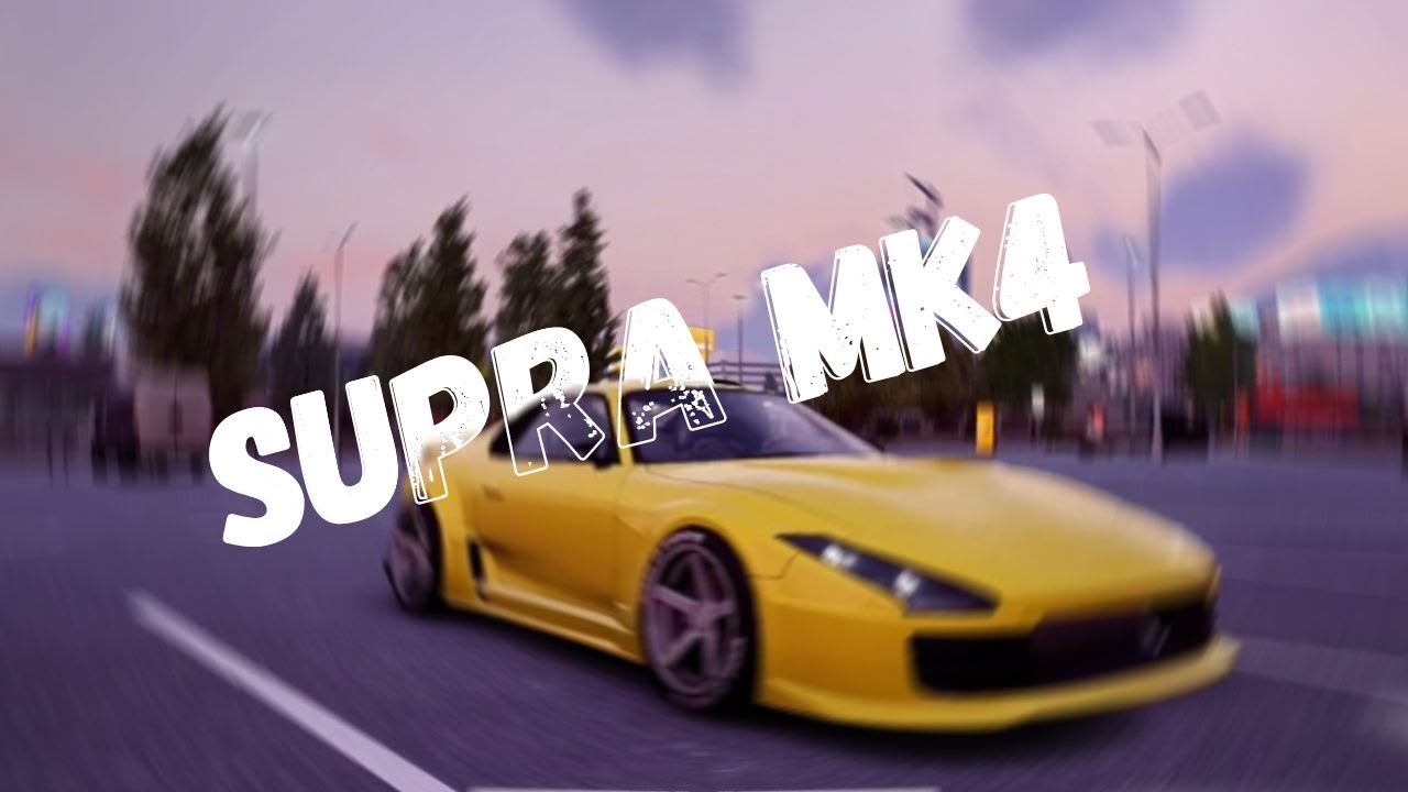 Toyota supra mk4 full modified max tuned CarX street / CarX street # ...