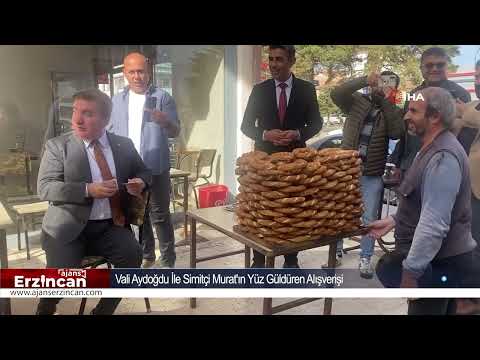 Vali Aydoğdu İle Simitçi Murat'ın Yüz Güldüren Alışverişi