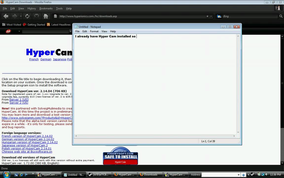 How to Install Hyper Cam 2 - YouTube