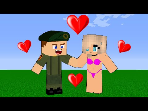 BEBEK ASKER AŞIK OLDU VE EVLENDİ 😱 - Minecraft ZENGİN FAKİR HAYATI