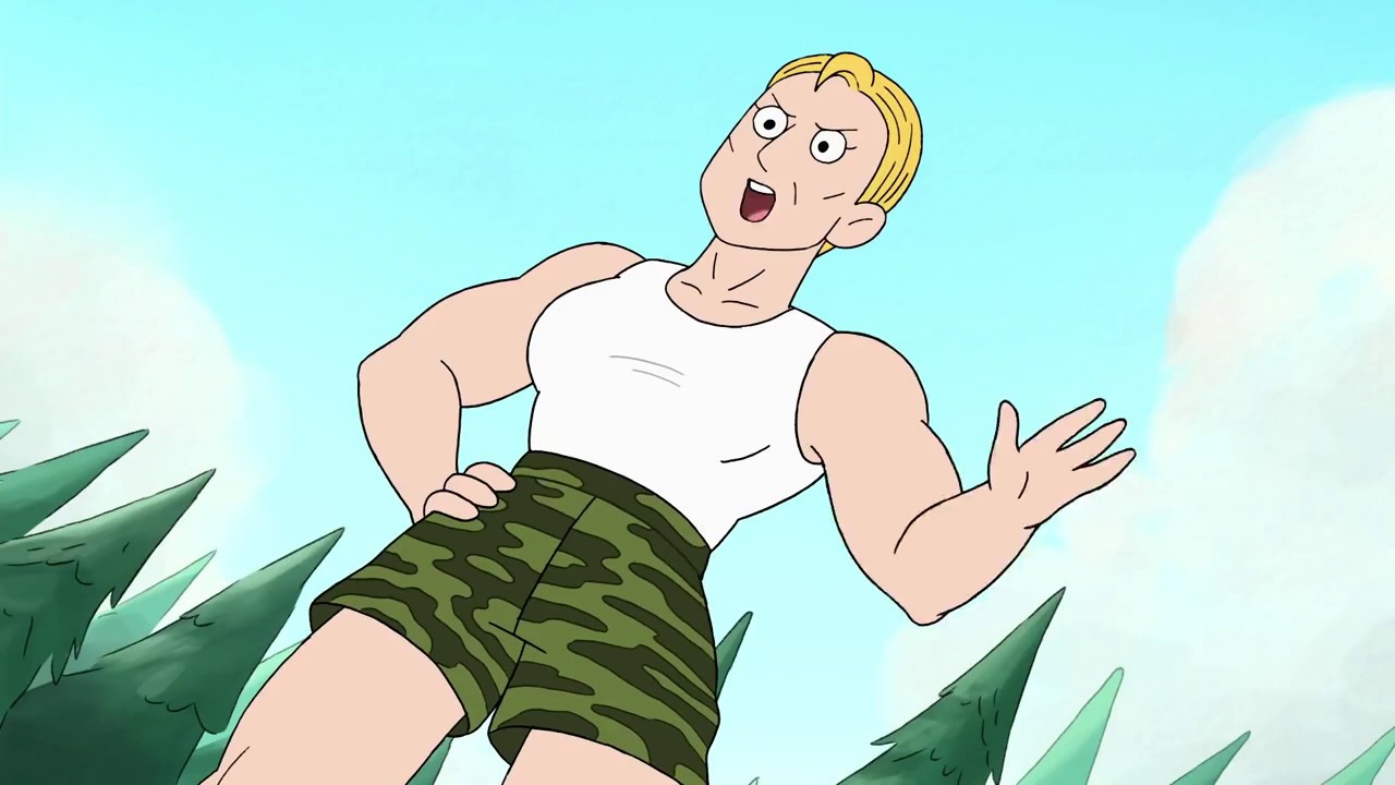 Tank (Buff Mom) Scenes - We Bare Bears - YouTube