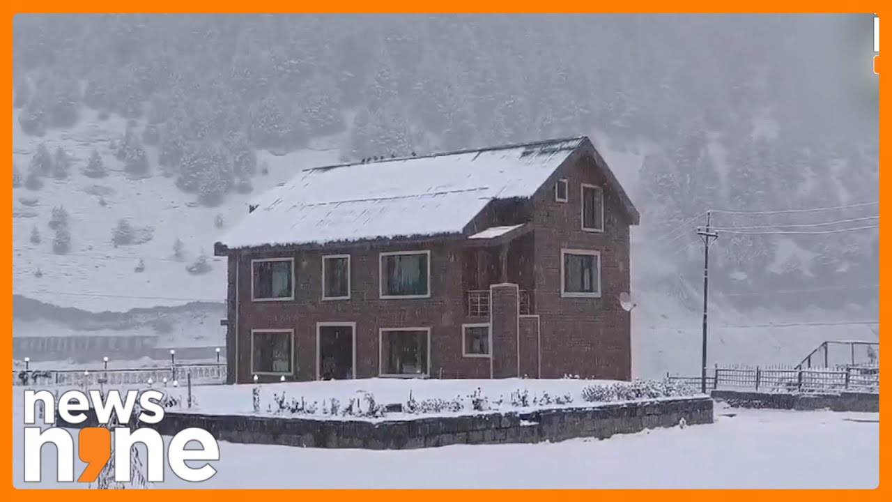Sonamarg Transforms into Winter Wonderland | Fresh Snowfall in Jammu ...