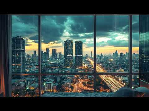 soft-not-soft l 🌧️😴🌃 midnight lo-fi chill | rain sounds, and peaceful ...