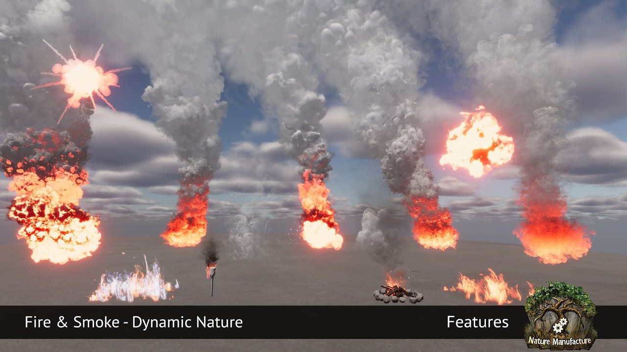 Fire & Smoke - Dynamic Nature Tutorial - YouTube