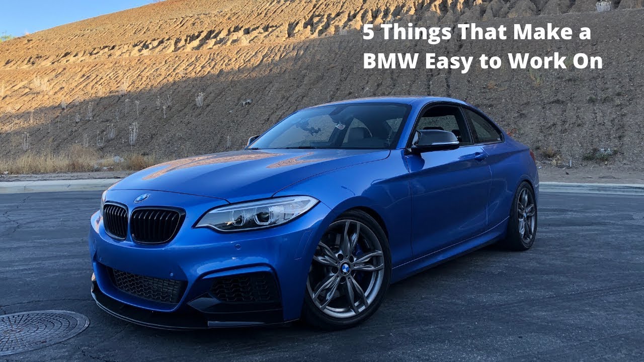 5 FEATURES That Make BMW's EASY to Work On - YouTube