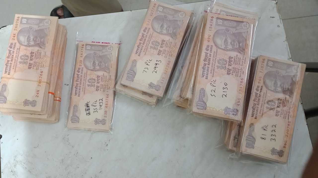 Buy Old 10 Rupees 786 Notes Value Collection - YouTube