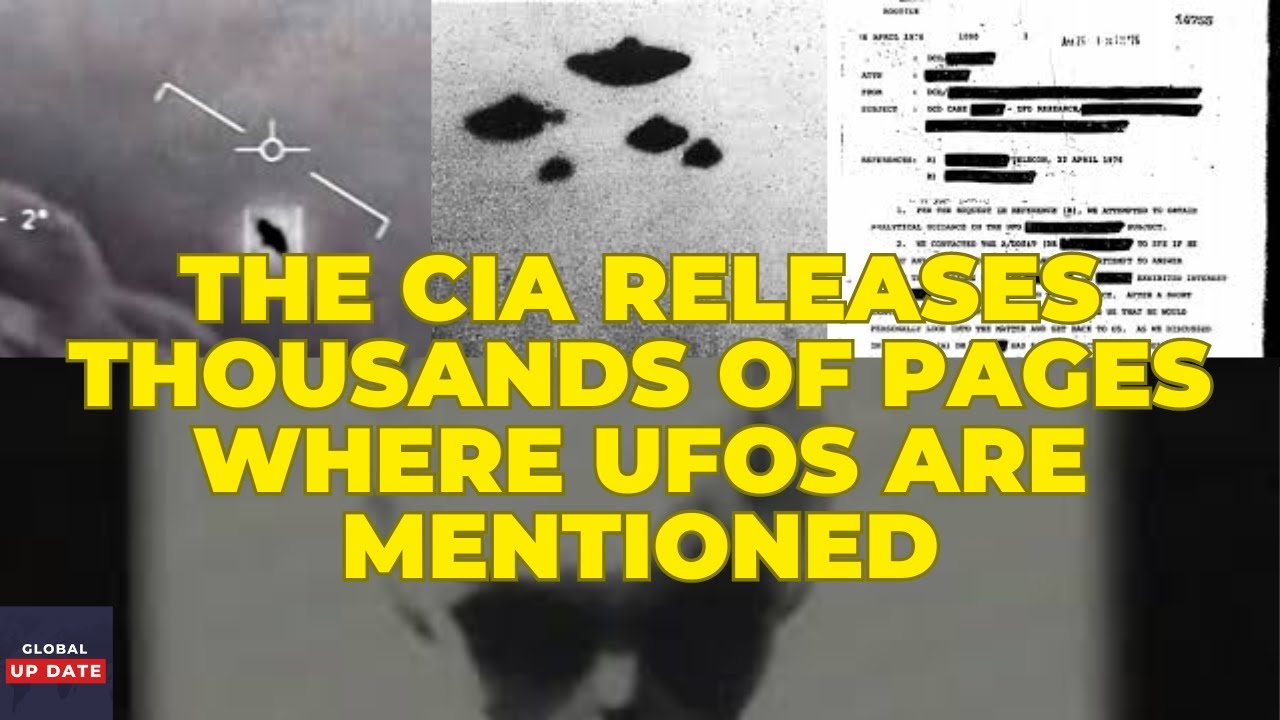 "CIA Declassifies Thousands of UFO Documents: Shocking Revelations ...