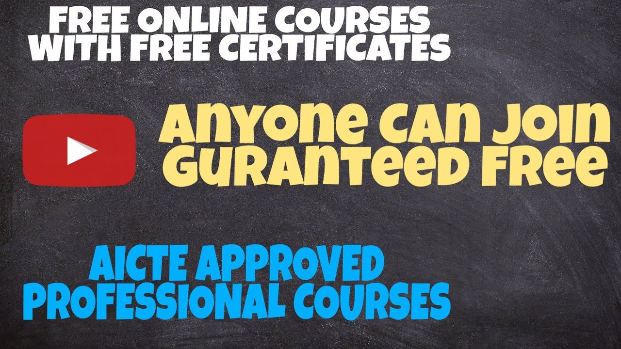 100+ FREE online courses with FREE Certificate for Jobs | Professional ...