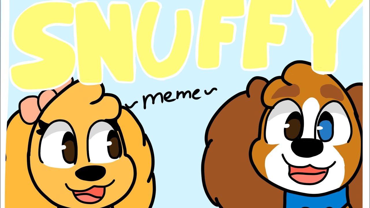 Snuffy animation meme || FlipaClip - YouTube