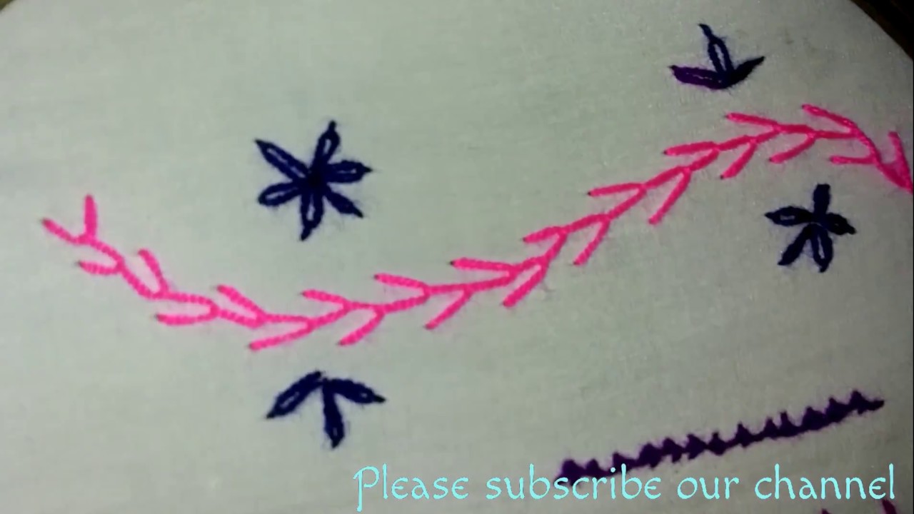 Basic embroidery for absolute beginners (Part 2) - YouTube