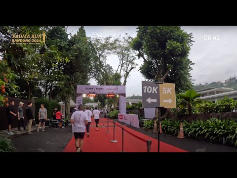 Padma Run Bandung 2024 - tanjakan sadis dengan view manis - YouTube