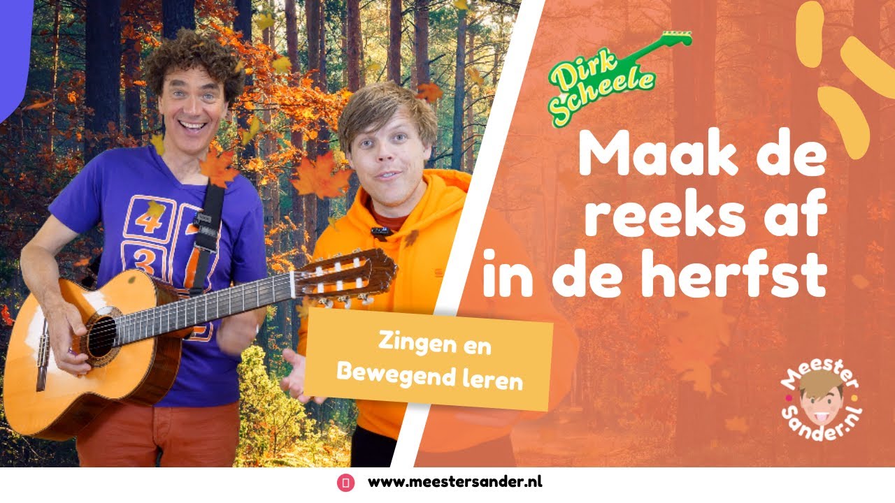 Bewegend leren - Thema Herfst - Maak de reeks af met Dirk Scheele - YouTube
