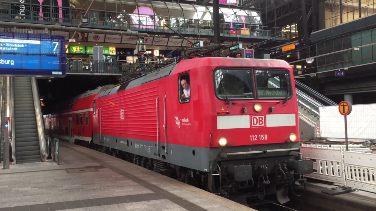 Regio Express at Hamburg Hauptbahnhof (02004) - YouTube