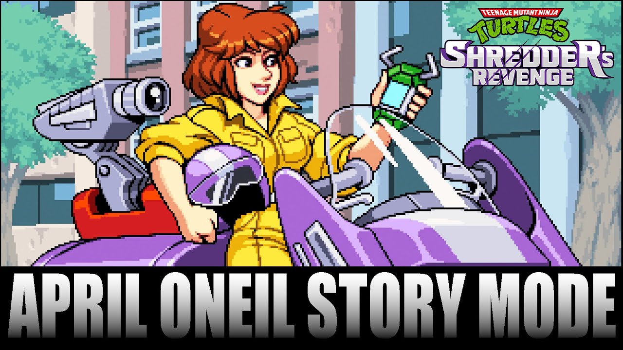 APRIL O'NEIL STORY MODE ENDING WALKTHROUGH | Teenage Mutant Ninja ...