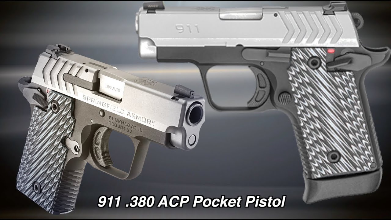 Springfield's new 911 Compact Pistol Feels Like A Full-Size 1911 - YouTube