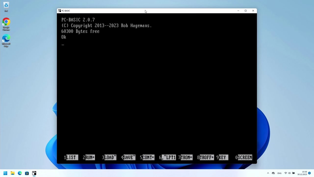 PC-BASIC - jednoduché programování ve stylu osmdesátých let - stažení a ...