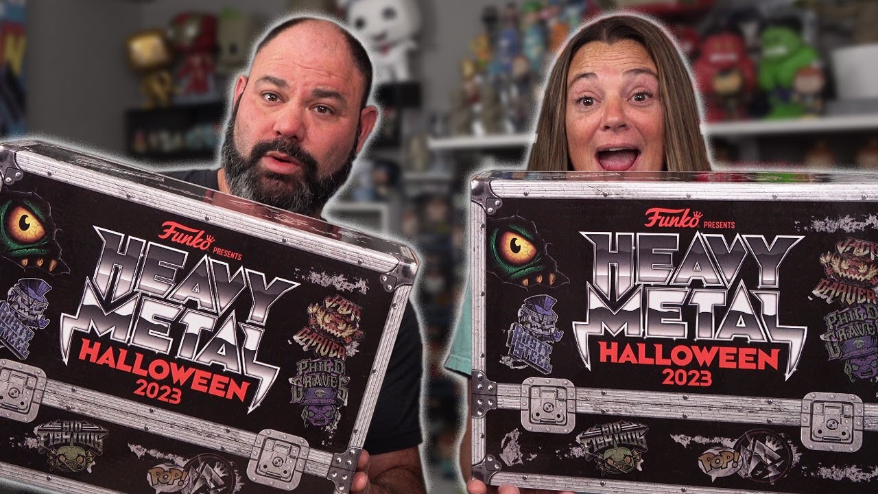 Unboxing 2 Funko Heavy Metal Halloween Boxes! + NYCC Haul 🎃💀 - YouTube