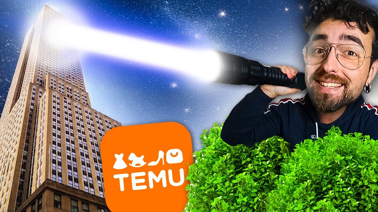 TESTEI A MELHOR LANTERNA DA TEMU EM 2025, SCAM OU APROVADO? - YouTube