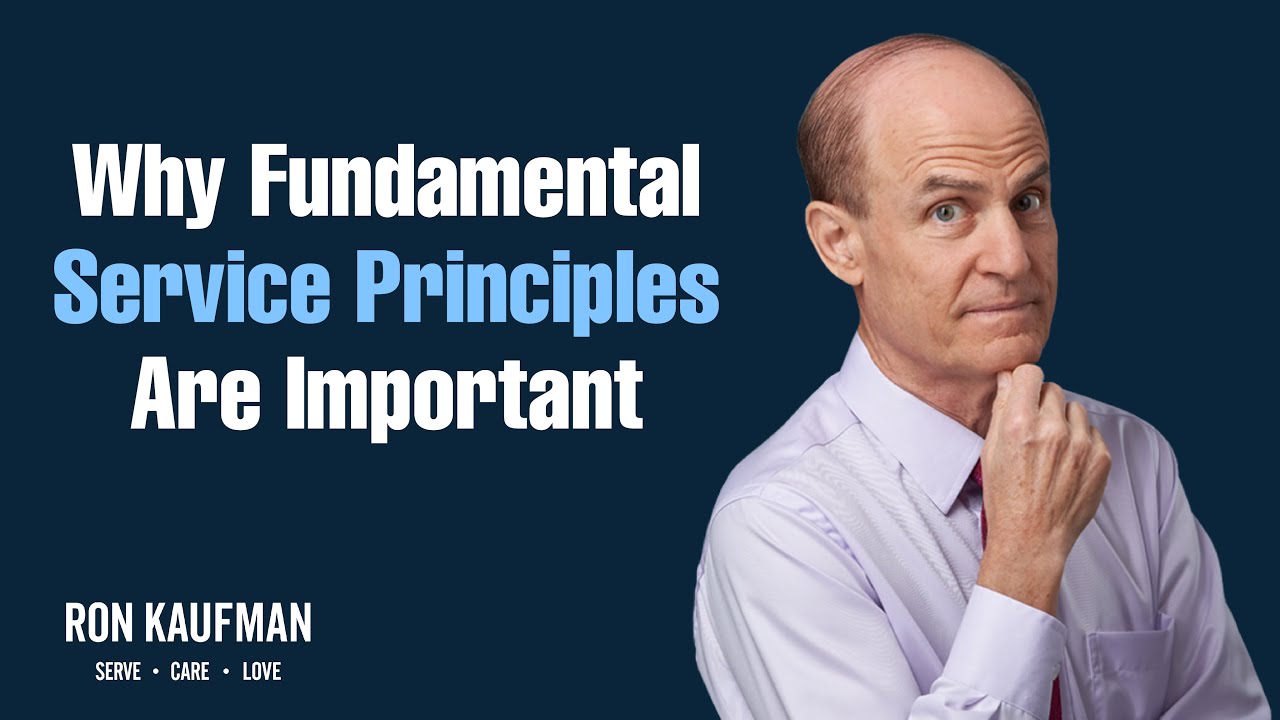 Why Fundamental Service Principles are important? - YouTube