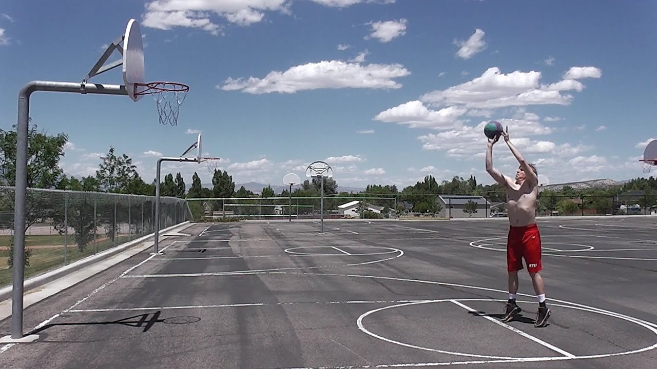 How to Shoot Free Throws (Left Side View) - YouTube