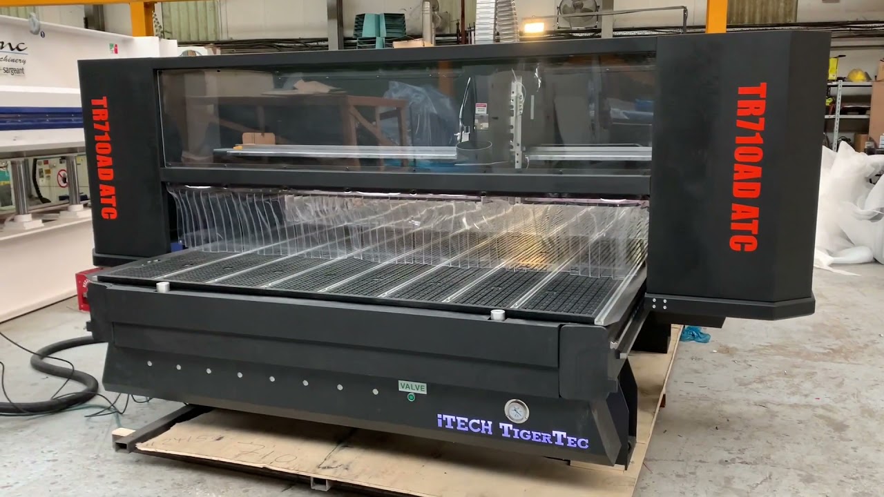 Completed Testing a TR710 Tigertec CNC Router for Jumbo Sheet Egger ...