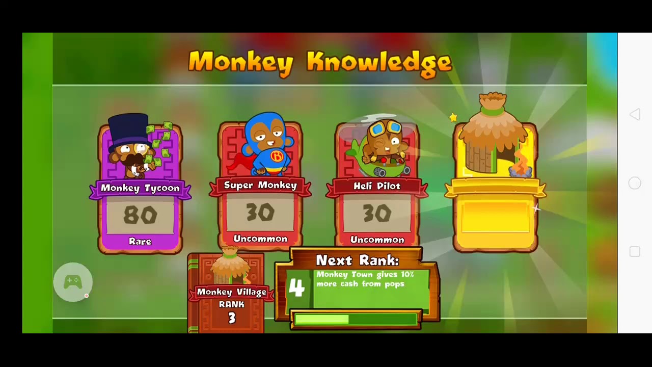 Opening 50 monkey knowledge packs in bloons monkey city - YouTube