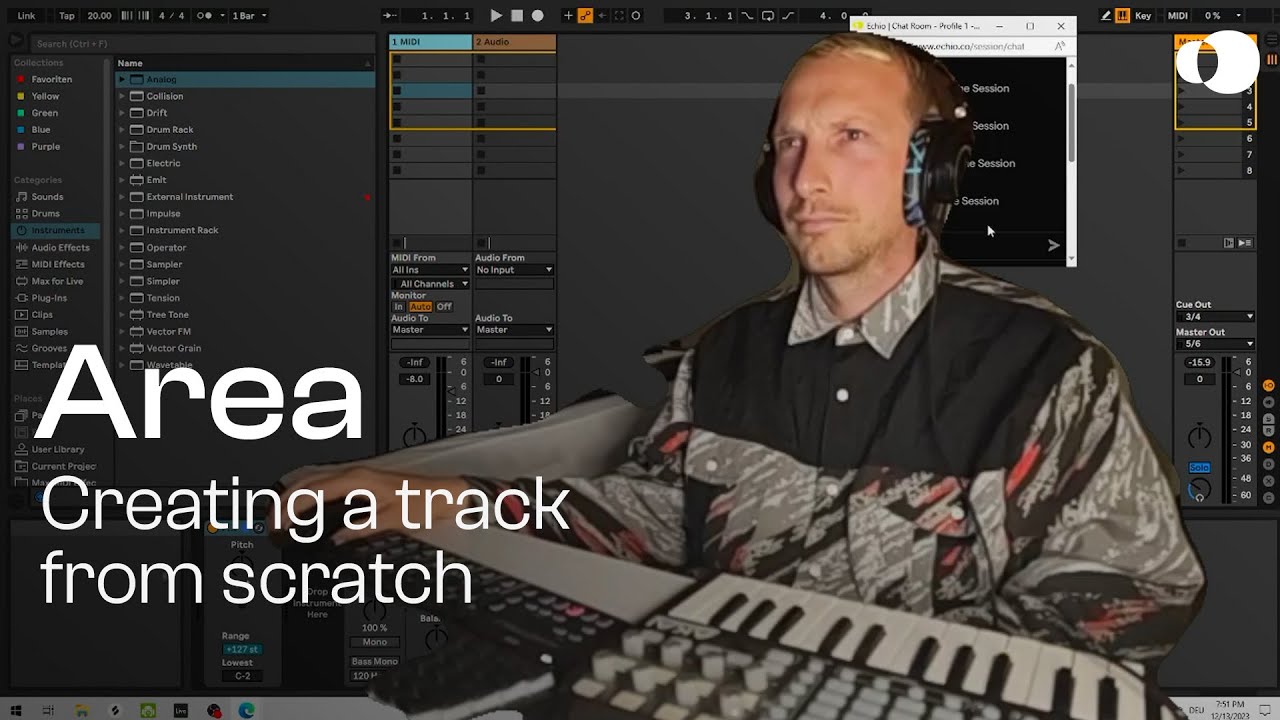 Area - Creating a track from scratch (Workshop) - YouTube