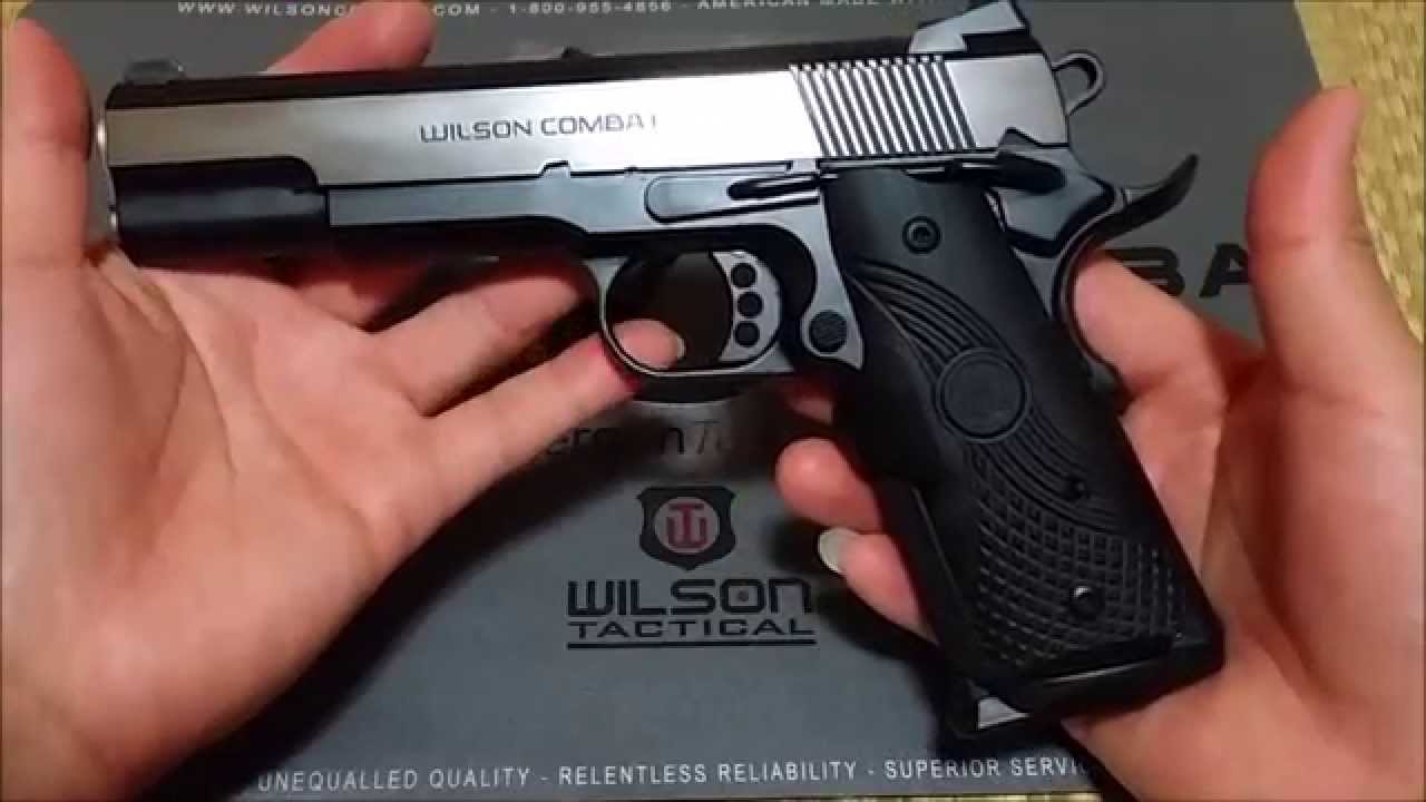 Wilson Combat CQB Elite 1911 45ACP (Updates) - YouTube