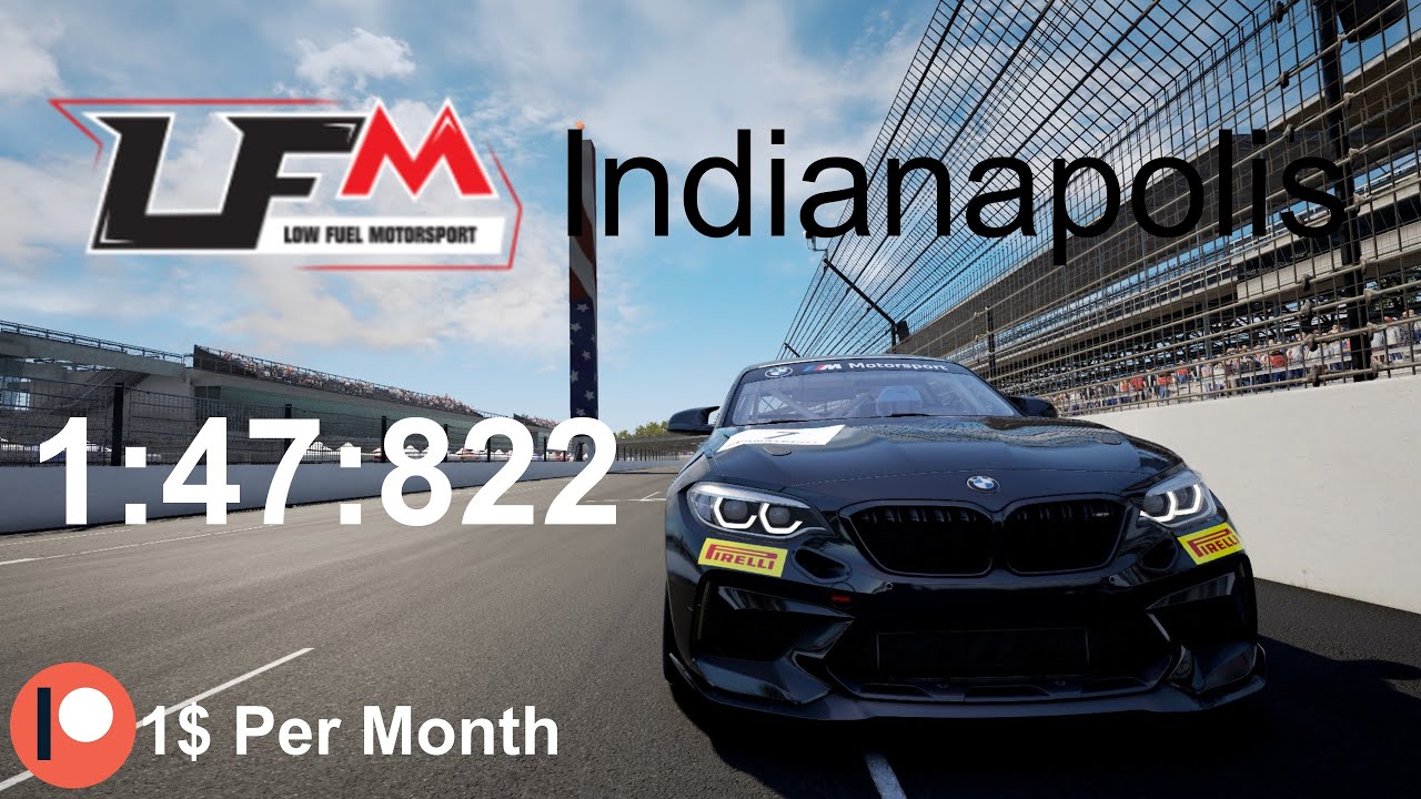 BMW M2 TCX Indianapolis LFM Setup /1$ per month - YouTube