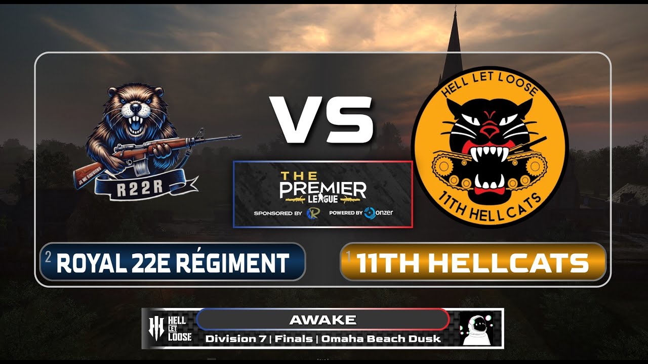 Hell Let Loose | R22R vs 11th | The Premier League Division 7 Finals ...