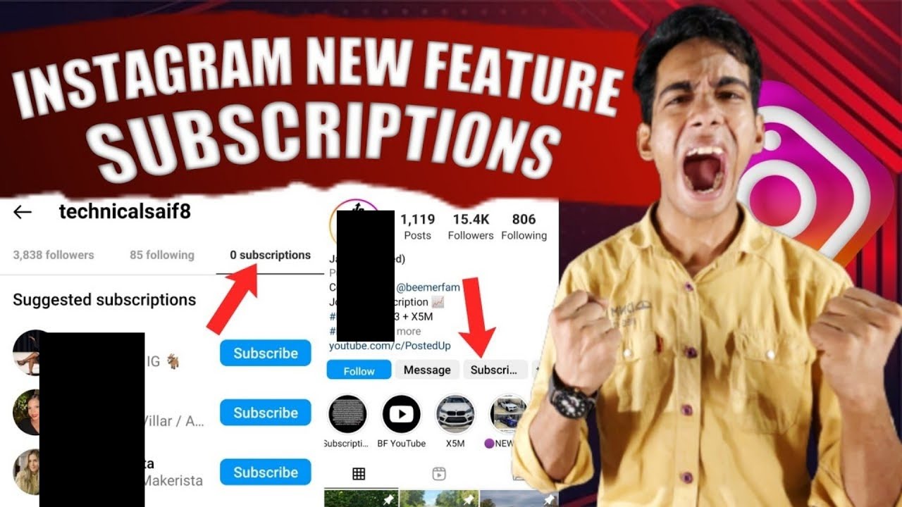 Instagram New Feature Subscriptions | How To Get Subscribe Button On ...