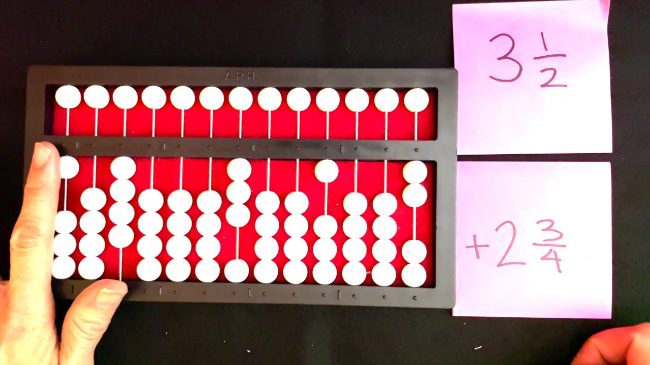 Cranmer Abacus Adding Fractions YouTube Cranmer Abacus Adding Fractions YouTube