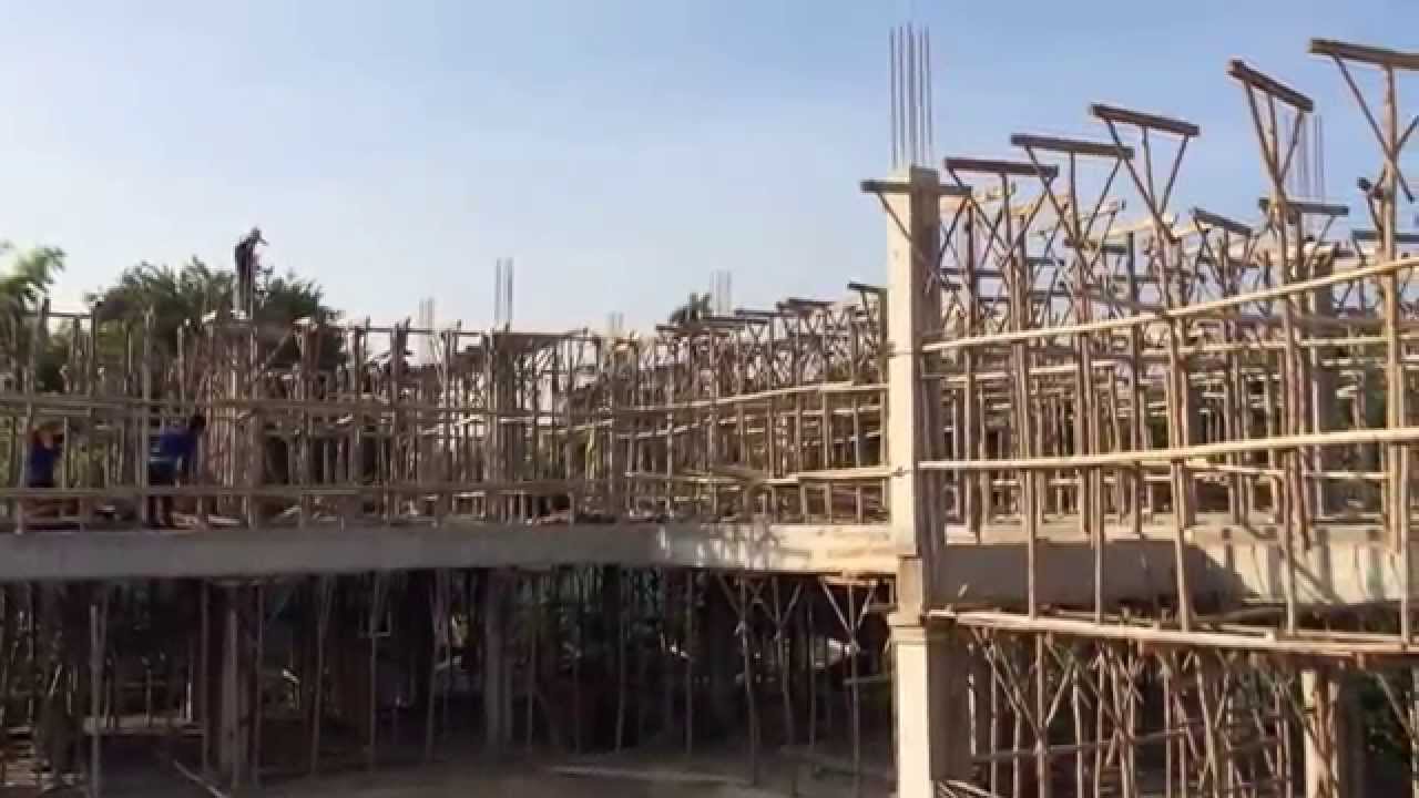 Building Construction #4 Chiang Mai, Chiang Mai - YouTube